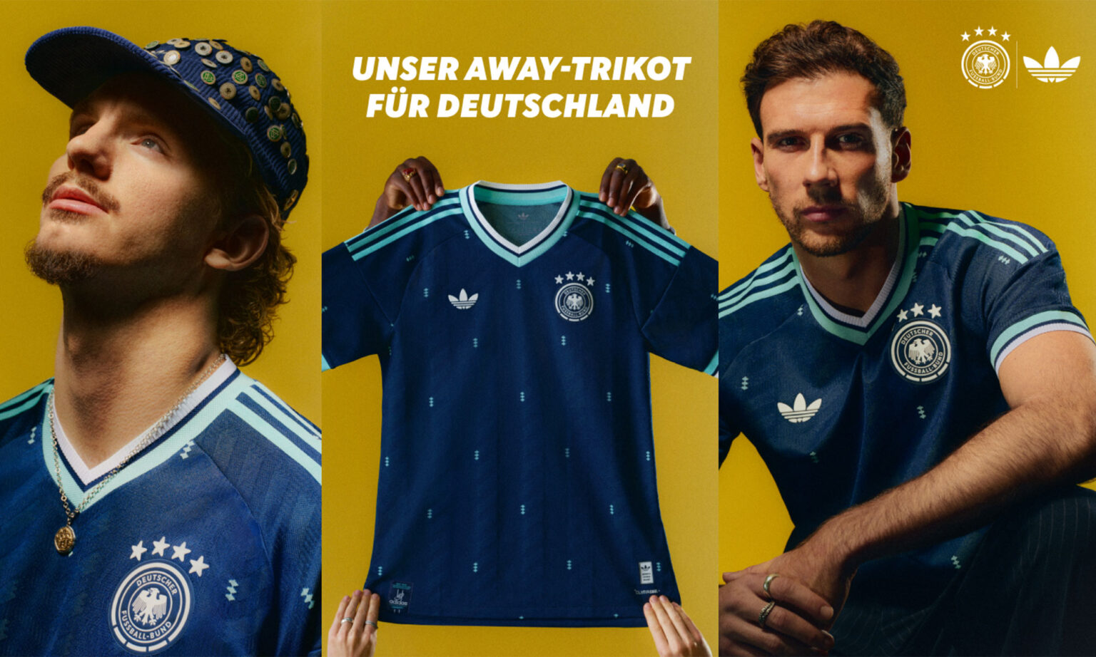 DFB-Trikot 2026: Retro-Optik und blau » Fußball-Team